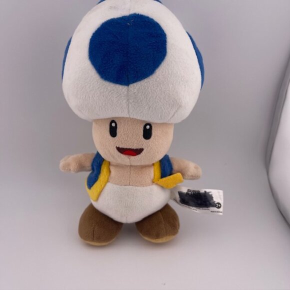 Little Buddy | Toys | Super Mario Bros Blue Toad Plush My Little Buddy ...